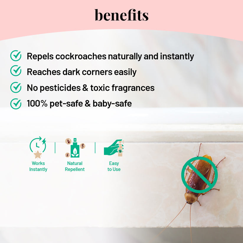 Plant-based Cockroach Repellent Spray – BornGood