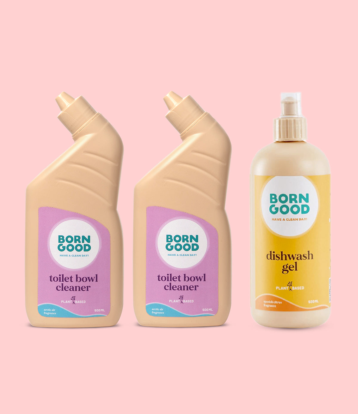 Essential Kitchen & Toilet Care Combo – BornGood